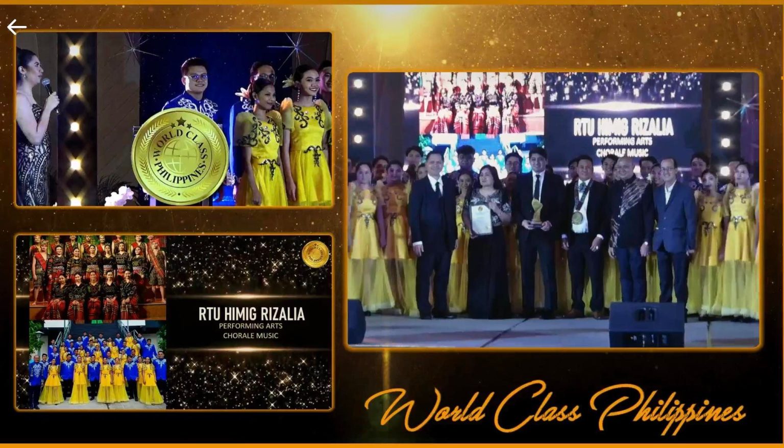 Himig RIZALIA Bags World Class Filipino Award – Rizal Technological ...