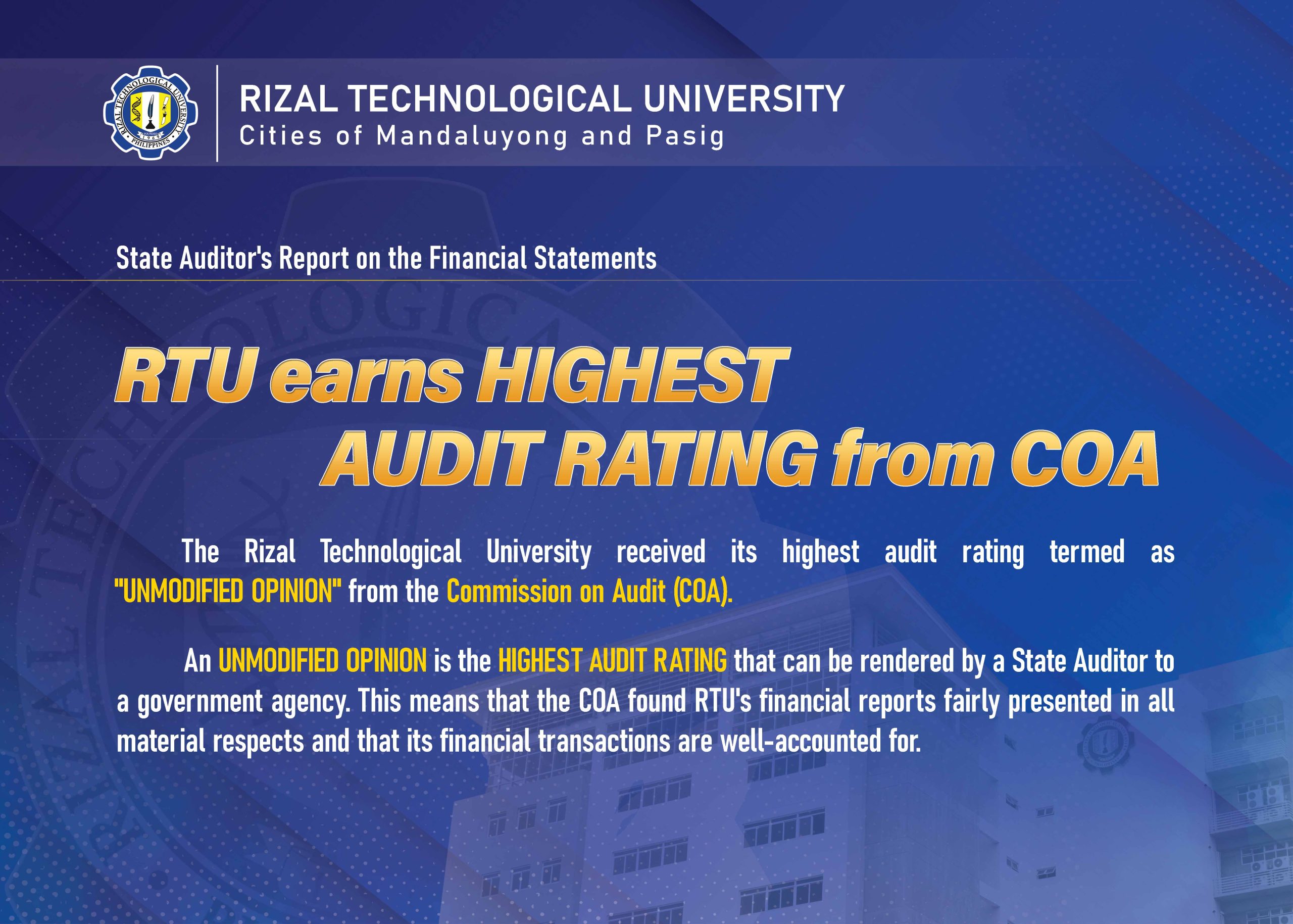 NEWS – Rizal Technological University