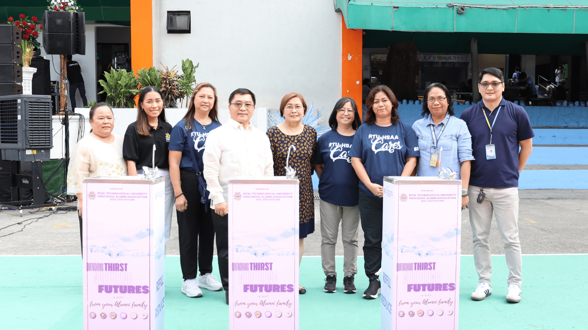 RTU Laboratory School Alumni Donate Vital Resources to Laboratory High School – Rizal ...