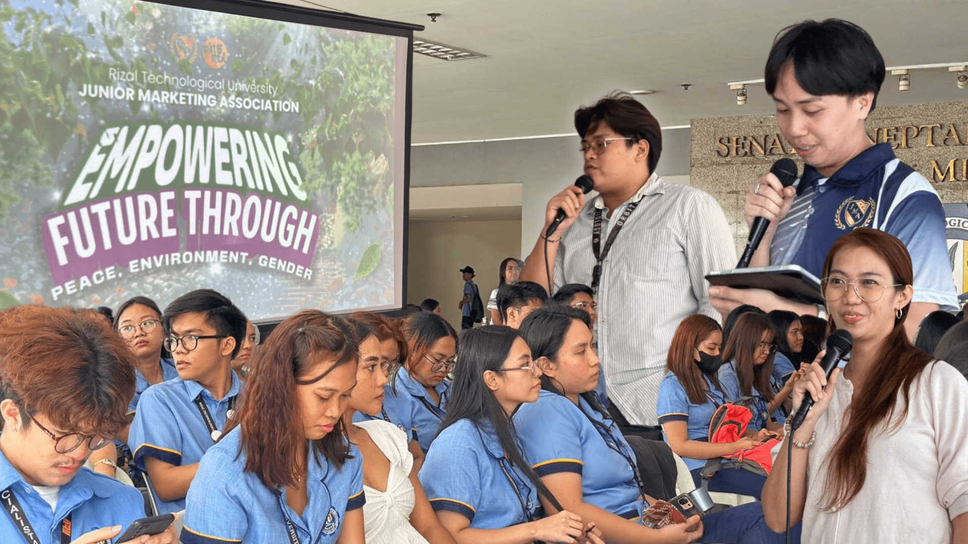 RTU CBEA Mktg & JMA Champion Peace, Environment, and Gender Advocacy ...