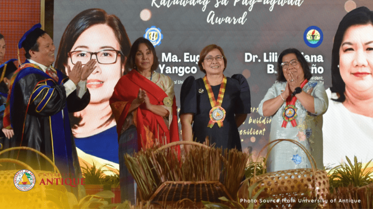 RTU President Dr. Yangco Honored as “Katuwang sa Pag-Ugwad” by the ...