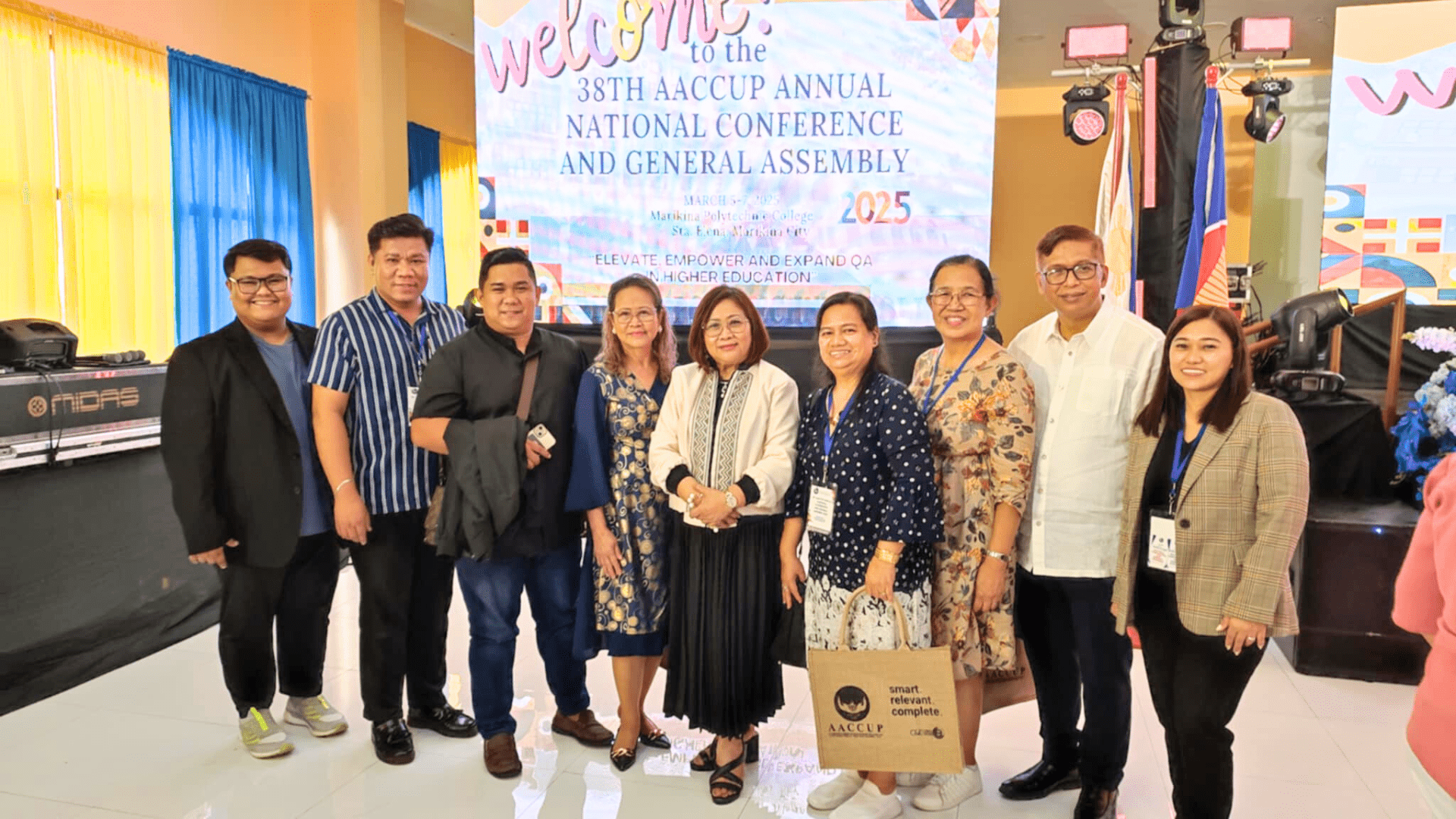 RTU Local Accreditors Join 38th AACCUP Annual National Conference ...