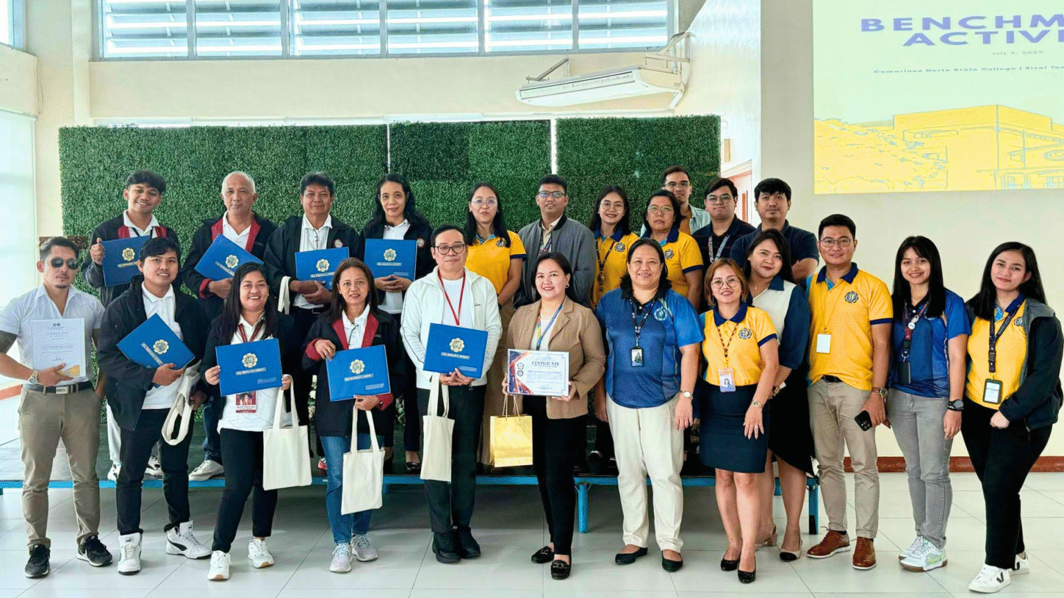 Pandayang Rizalia and Camarines Norte State College Hold Benchmarking ...